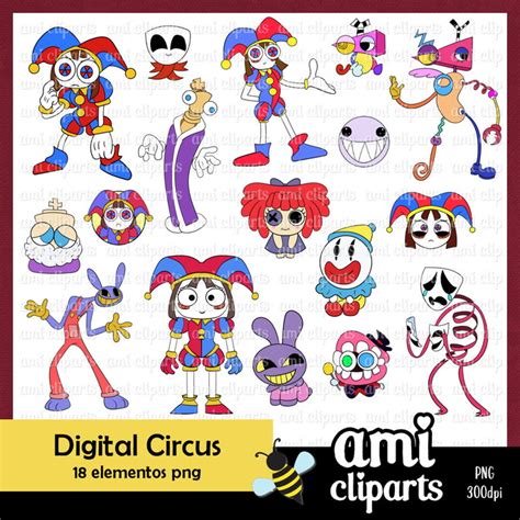 Kit Digital Digital Circus Pomni Elo7 Produtos Especiais