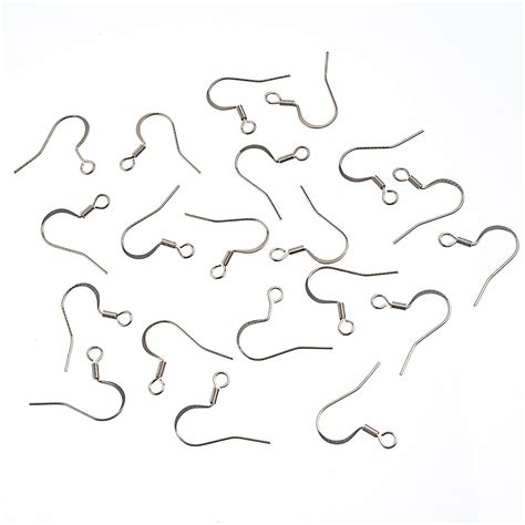 John Bead Stainless Steel Silver Fish Hook Earring Wire Michaels