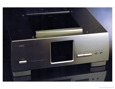 Cec Tl1 Belt Drive Cd Transport Manual Hifi Engine