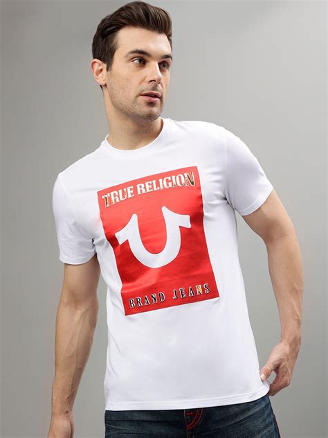 Buy True Religion Graphic Printed Round Neck T Shirt Tshirts For Men