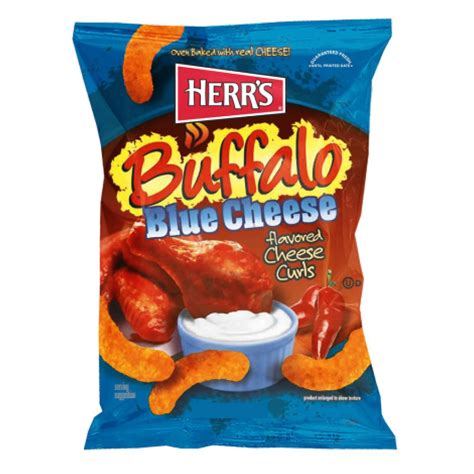 Herrs Buffalo Blue Cheese Curls 170g Beställ Herrs Buffalo Blue