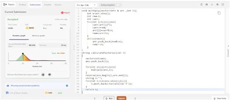 Vedanshi Singh On Linkedin Day 3375 Factorial Of Large Number Level Medium Topic