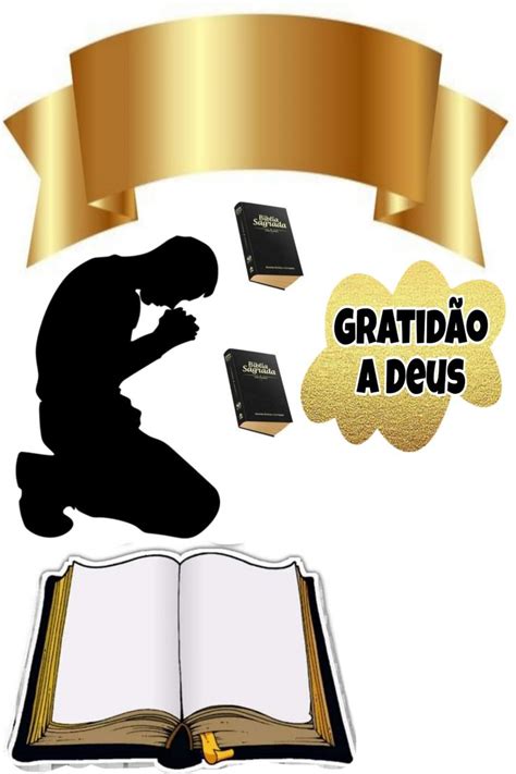 Topo De Bolo Homem De Oração
