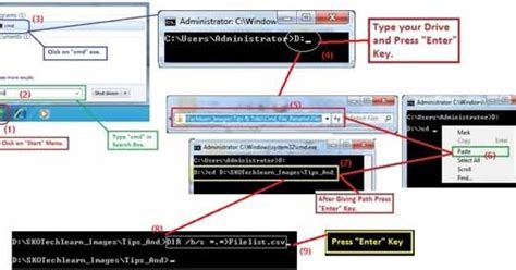 rename multiple files through cmd using excel easy tips skotechlearn tips