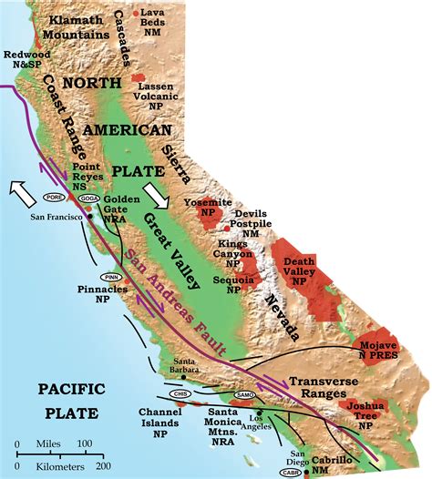 San Andreas Fault In California Is An Example Of At Bob Wright Blog