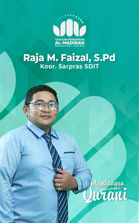 Profil Raja M Faizal Profil Gtk