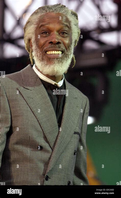 Singer Billy Ocean Performing On Stage At The South Africa Freedom Day Concert In Trafalgar