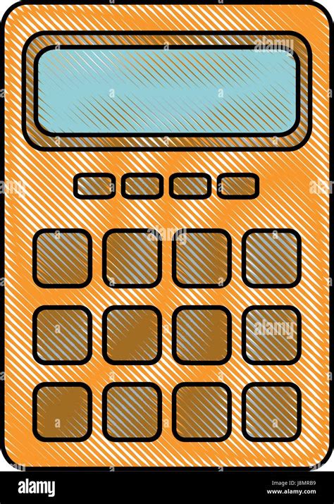 Calculator Electronic Object Stock Vector Image And Art Alamy