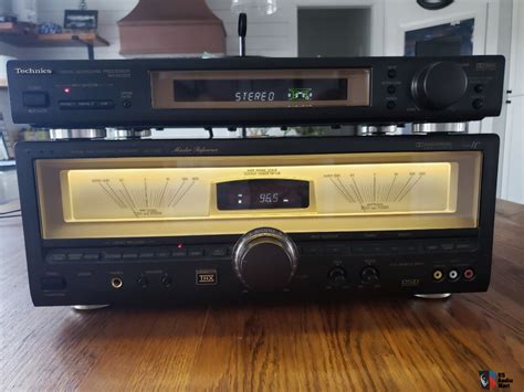 Technics Sa Tx50 Master Reference Thx Receiver And Sh Ac300 Digital Surround Processor Photo