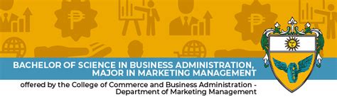 Bachelor Of Science In Business Administration Major In Marketing Management University Of