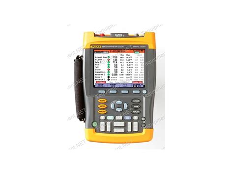 Fluke 225c003 Color Scopemeter 200 Mhz 25 Gss With Bus Health