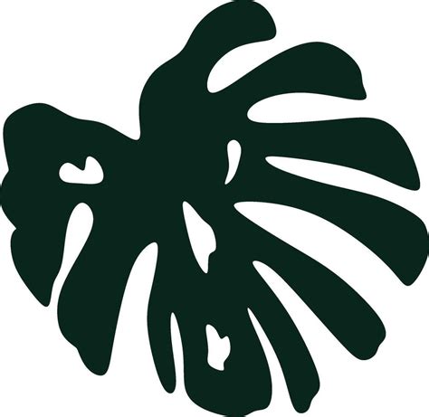 Abstract Monstera Leaf Vector Element 36759474 Vector Art At Vecteezy