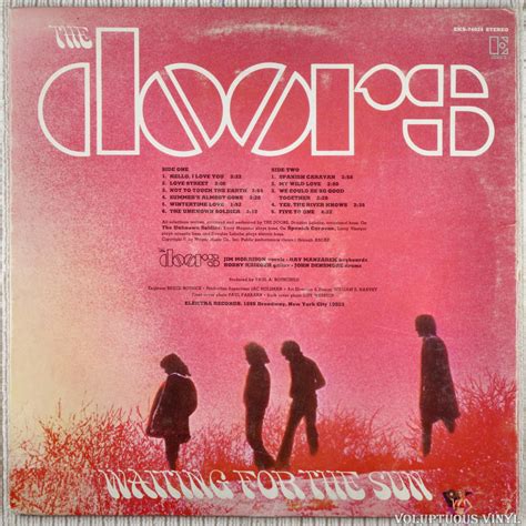 The Doors ‎ Waiting For The Sun Vinyl Lp Album Stereo