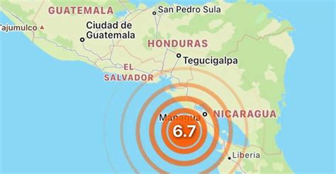 Activan Alerta De Tsunami En Nicaragua Por Sismo De Magnitud 6 8 Lado Mx
