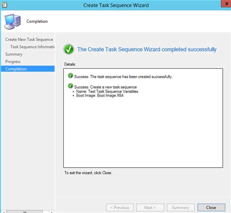 Sccm 1806 Osd Task Sequence Variable Test Deployment It Elites