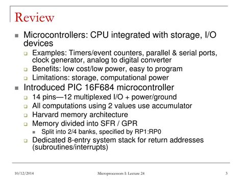 Ppt 16317 Microprocessor Systems Design I Powerpoint Presentation