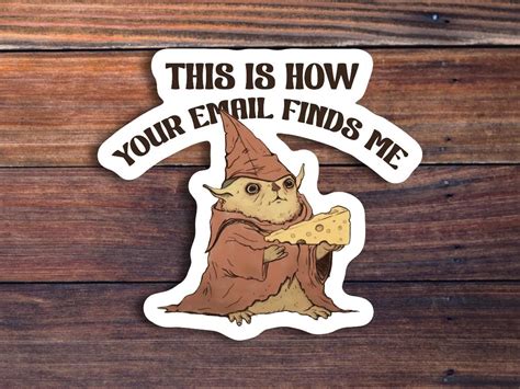 How Your Email Finds Me Sticker Sticker Horse