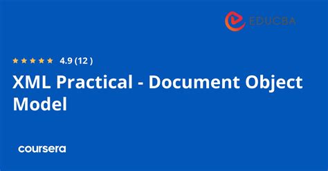Xml Practical Document Object Model Coursera