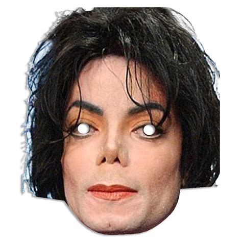 Michael Jackson Masks Celebrity Musician Mask Celebrity Paper Masks