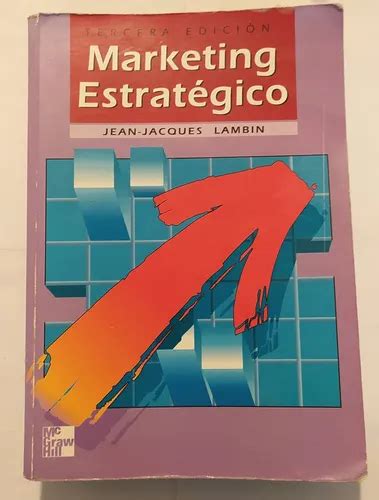 Marketing Estrategico Jacques Lambin Jean Usado Mercadolibre