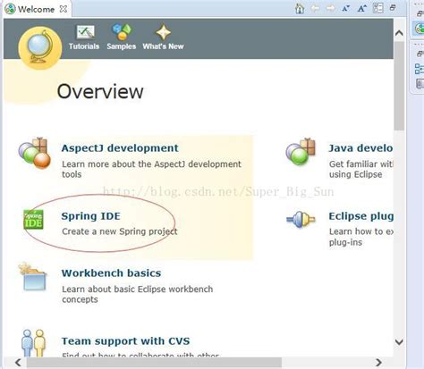 Eclipse安装spring插件 Csdn博客