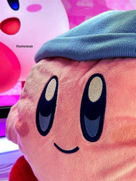 Kirby Dream Land Plush Large Blue Hat Plush