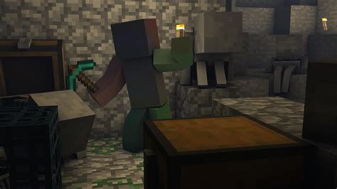 Skeleton Spawner Minecraft Wallpaper