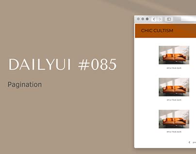 Pagination Ui Projects Photos Videos Logos Illustrations And Branding Behance
