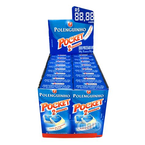 Queijinho Pocket Tradicional 34g C16 Polenghi Shopee Brasil