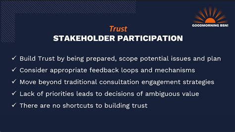Stakeholder Engagement Strategies For Collaboration