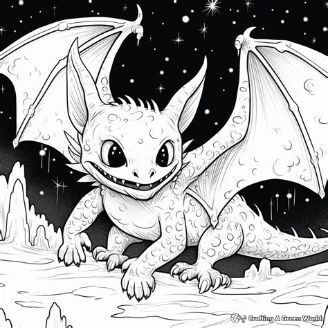 Alpha Dragon Coloring Pages