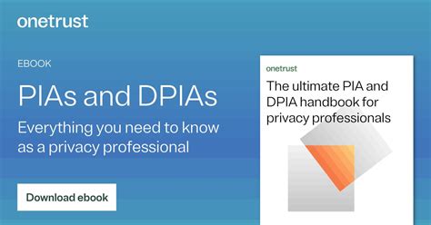 Onetrust On Linkedin The Ultimate Pia And Dpia Ebook