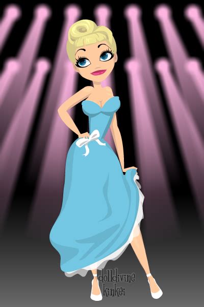 Cinderella Pin Up Deluxe DollDivine By InvisibleDorkette On DeviantArt