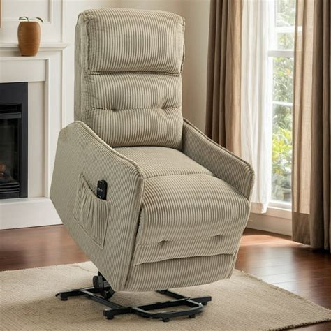 Uhomepro Electric Assist Oversize Recliner Heated 400lb Power Lift