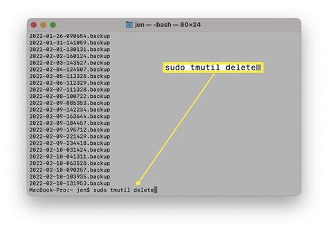 How To Delete Time Machine Backups