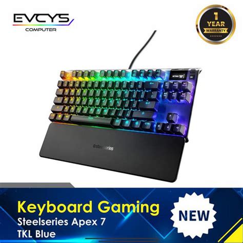 Jual Keyboard Gaming Steelseries Apex 7 TKL Blue Kota Surabaya Innovation Stores Tokopedia