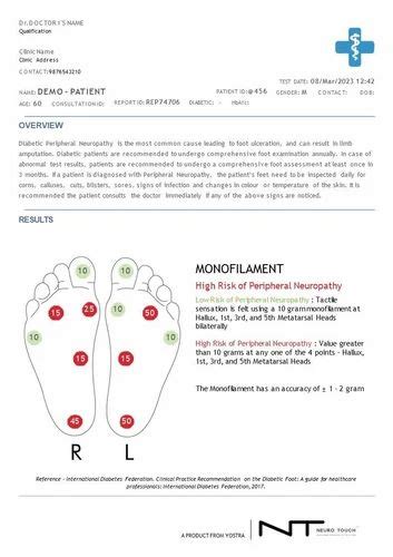 Neuro Touch Lite Portable And Digital Biothesiometer And Monofilament