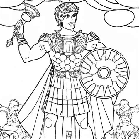 Descubra A Mitologia Grega Com Desenhos Para Imprimir E Colorir