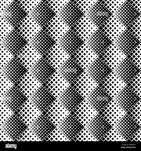 Seamless Abstract Diagonal Square Pattern Background Design Black And White Vector Graphic