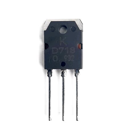 Npn To 3p Transistor Potencia Npn 2sd718 Tettsa Tienda