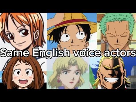 One Piece East Blue Characters English Dub Voice Actors Youtube