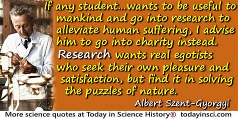 Albert Szent Gyorgyi Quotes 24 Science Quotes Dictionary Of Science