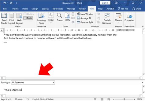 روش اضافه کردن پاورقی در برنامه ورد فرمت و ویرایش پانویس Footnotes
