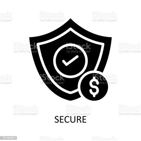 보안 벡터 솔리드 아이콘 디자인 일러스트레이션입니다 흰색 배경 Eps에 핀테크 기호 10 파일 경호에 대한 스톡 벡터 아트 및 기타 이미지 Istock