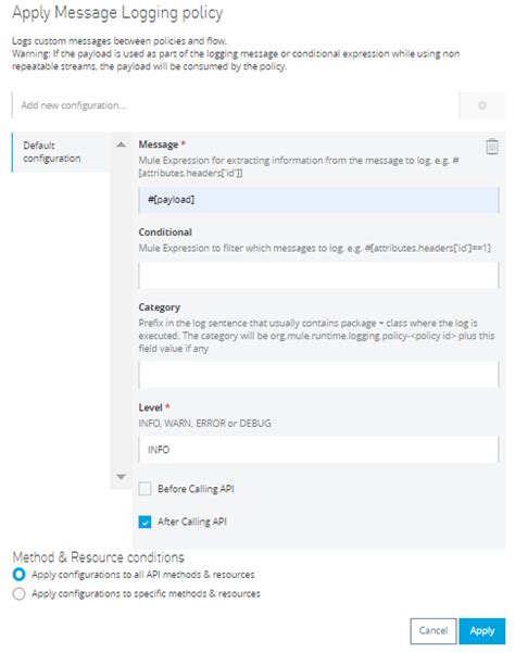 Message Logging Policy In Mulesoft Caelius Consulting Blogs