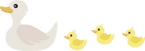 Mother Duck Drawing