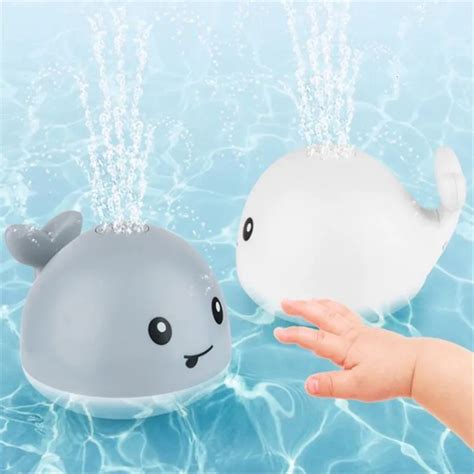 Bath Toys Electric Cartoon Whale Flashing Light From Cong06 754