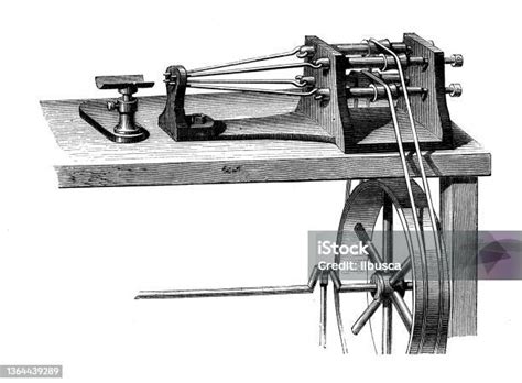 19세기 산업 기술 및 장인정신의 앤티크 일러스트 버튼 생산 19세기에 대한 스톡 벡터 아트 및 기타 이미지 19세기 19세기 스타일 고전 양식 Istock