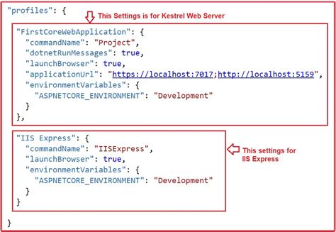 Asp Net Core Launchsettings Json File Dot Net Tutorials