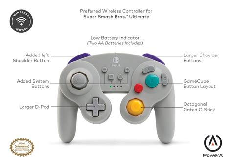 Power A Lanzará Un Pack De Mandos Inalámbricos Inspirados En El De Gamecube Para Nintendo Switch